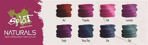 Splat Hair Color Chart Hair Color Chart Trend Hair Color 2017 Pin By