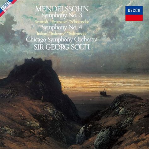 Symphonies Nos 3 4 Georg Solti Chicago Symphony Orchestra