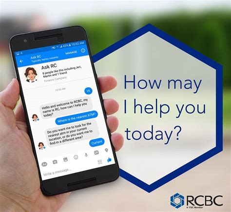 Rcbc Launches Ask Rc A Messenger Chatbot For Banking Yugatech Philippines Tech News And Reviews