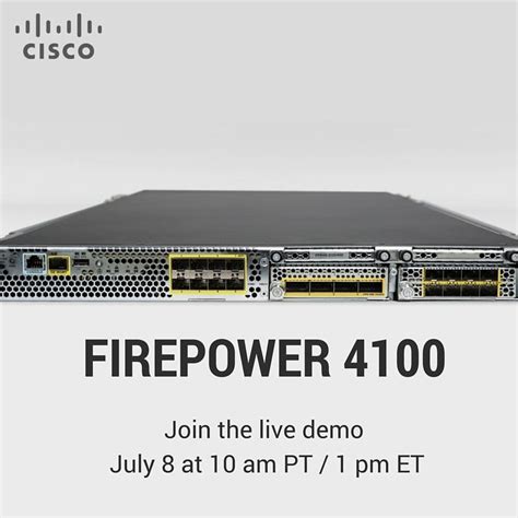 Cisco Security On Linkedin Watch A Live Demo Of Our Firepower 4100