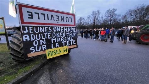 Mobilisation Des Agriculteurs Vendredi Noir En Meurthe Et Moselle Et