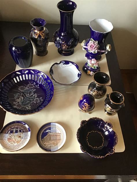 Bibelouri Din Ceramica Cu Cobalt Sau Cristal Rosu Bucuresti Sectorul 6