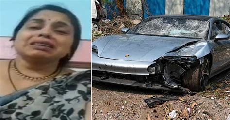 Pune Porsche Accident पुणे हादसे में बुझे दो चिराग़ इस मां का बड़ा
