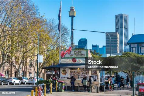 시드니 스트리트 푸드 카페상징적인 시드니 타워와 시드니 Cbd 전망 시드니 뉴사우스웨일스에 대한 스톡 사진 및 기타 이미지 시드니 뉴사우스웨일스 레스토랑 0명