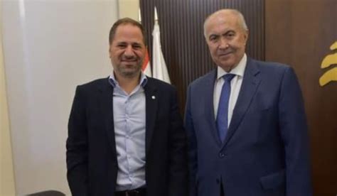 الوكالة الوطنية للإعلام سامي الجميل استقبل مخزومي وتأكيد أهمية توحيد