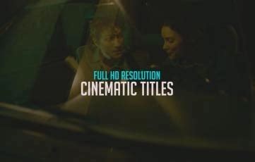 Free After Effects Cinematic Titles Templates Create Stunning