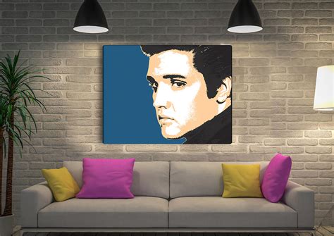 Buy Elvis Presley Pop Art Canvas Prints Australia