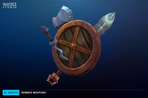 Stylized Newbie Weapons Pack 3d Weapons Unity Asset Store