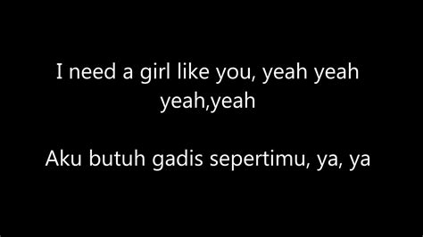 Maroon 5 Girls Like You Lyrics Terjemahan Bahasa Indonesia