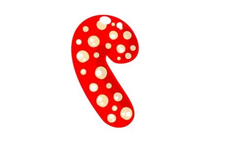 Polka Dot Candy Cane Svg Cut File By Creative Fabrica Crafts · Creative Fabrica