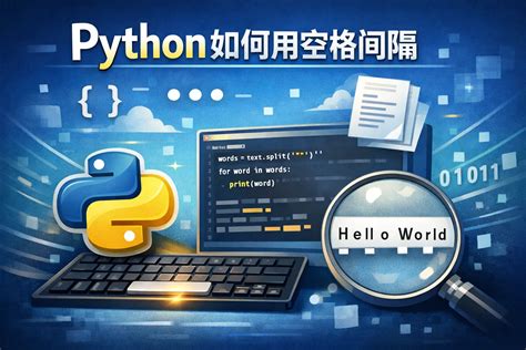 Python如何用空格间隔 Python如何用空格间隔