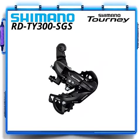 SHIMANO TOURNEY RD TY300 SGS Rear Derailleur Long Cage 6/7 Speed RD ...