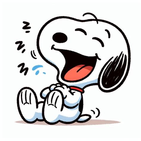 Premium Photo Snoopy Laughing