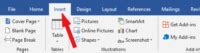 How To Insert A Header Only On First Page In Word Software Accountant