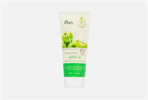 Ekel Пилинг-скатка Natural Clean peeling gel Apple 100 мл — купить в ...