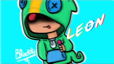 Brawl Stars Leon Art