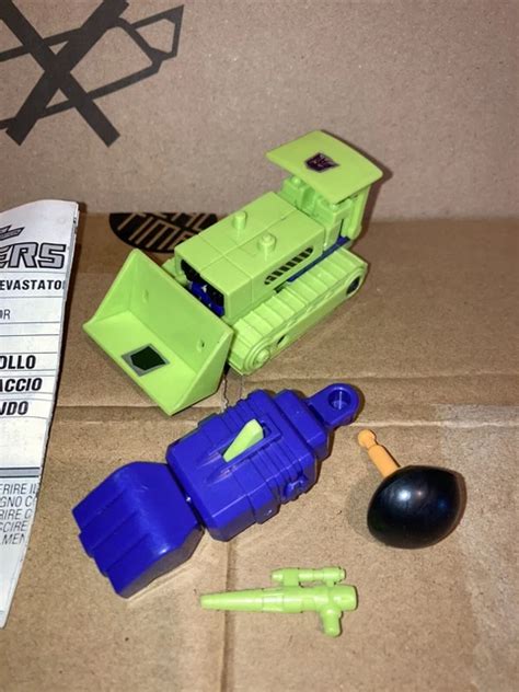 Transformers G1 Constructicons Devastator Bonecrusher Scudo Autobot Robot Gig Eur 49 90