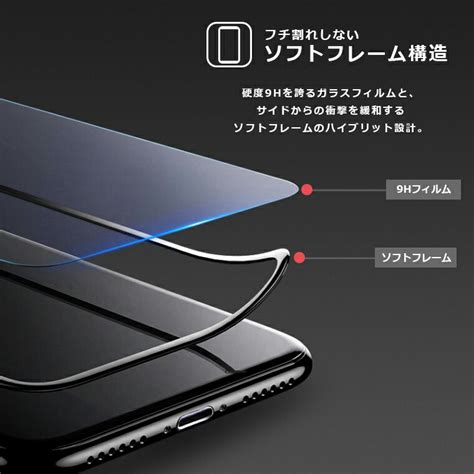 【楽天市場】aquos Sense4 フィルム 3d 全面保護 Aquos Sense5g ガラスフィルム 黒縁 Aquos Sense4