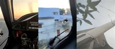 Jharkhand Two Injured After Private Joyride Glider Crashes In Dhanbad