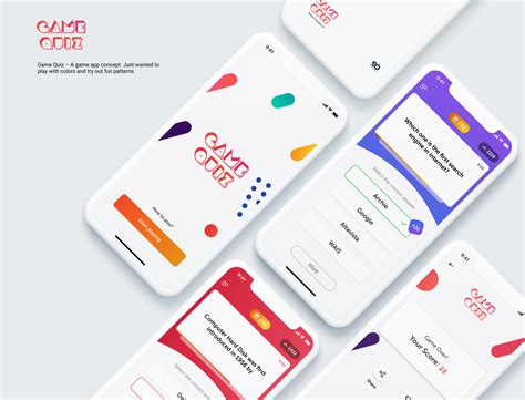 Game Quiz Mobile Game UI By Sharath Rajagopalan On Dribbble