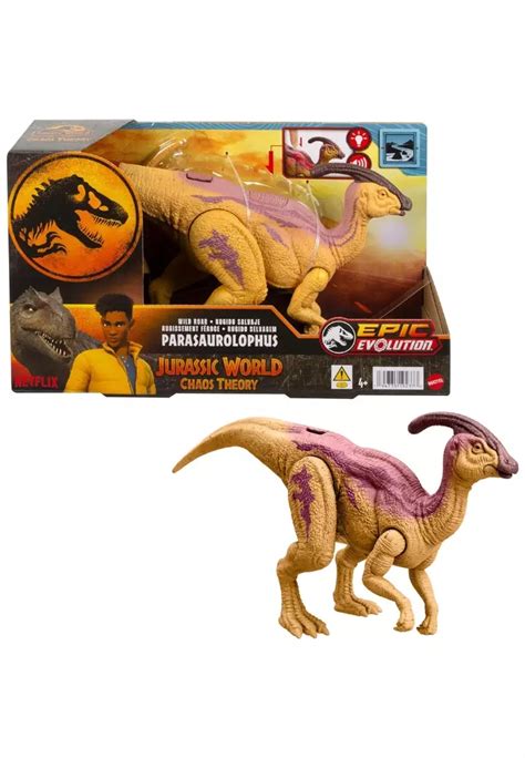 Buy Jurassic World Jurassic World Wild Roar Parasaurolophus Dinosaur