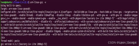 Usrlocalarm432binarm None Linux Gnueabi Gcc 没有那个文件或目录51cto博客