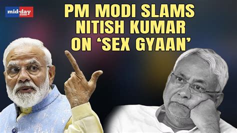 Nitish Kumars Speech Pm Modi Slams Bihar Cm Nitish Kumar Over His
