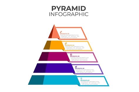 Premium Vector Vector Pyramid Up Arrows Infographic Diagram Chart
