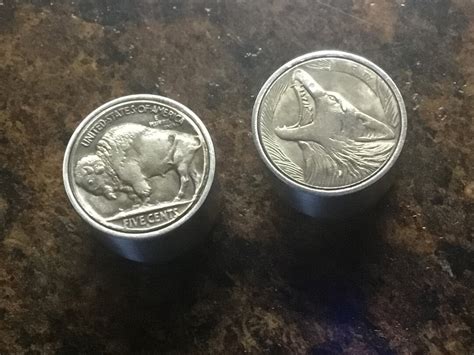 Wolf And Buffalo Nickel Guitar Knobs Etsy