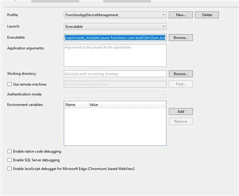 C Azure Function Dont Start Locally Stack Overflow
