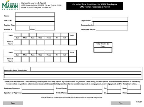 Payroll Timesheet Template Free Payslip Templates
