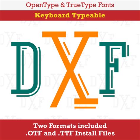 Modern Shadow Monogram Font Truetype Opentype Ttf Or Oft Apex