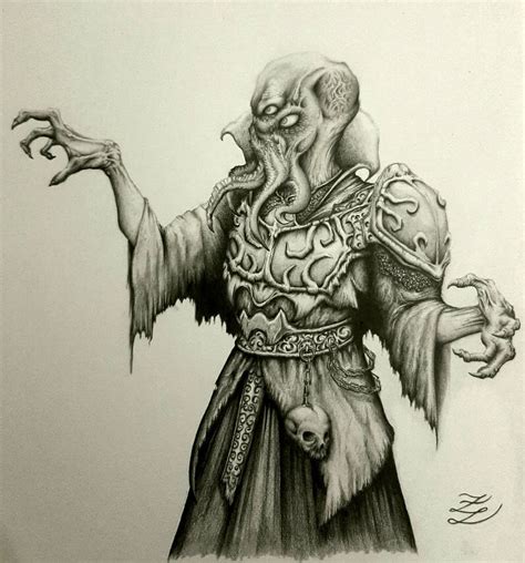 Mind Flayer By Zivan Ilust On Deviantart