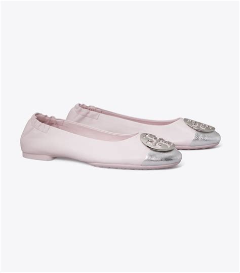 Claire Cap Toe Ballet Womens Designer Flats Tory Burch