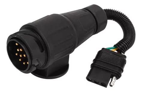Adaptador Remolque 13 A 4 Pines Enchufe Europeo Redo MercadoLibre