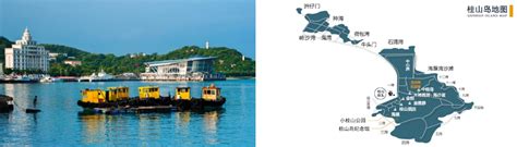 桂山岛旅游地图 桂山岛全景 桂山岛必去的景点 大山谷图库