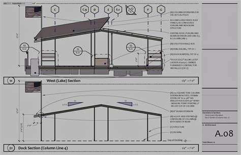 Construction Drawings Boat Dock Gallery SketchUp Community