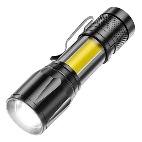 WK 110 Taktikal Ultra Güçlü LED USB Mini Boy Şarjlı El Feneri