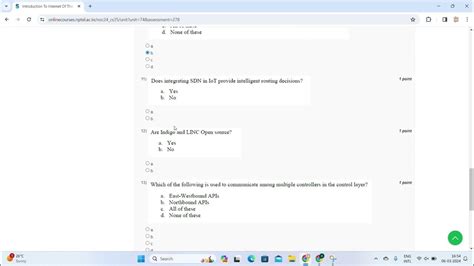 Introduction To Internet Of Things Solution Week 07 Assignment 07 Nptel Youtube