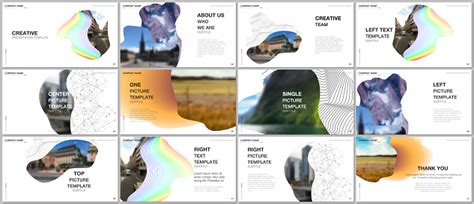 프리젠 테이션 디자인 벡터 템플릿 프리젠 테이션 슬라이드 전단지 브로셔 커버 디자인 인포 그래픽 보고서를위한 다목적 템플릿 기하학적 곡선 모양의 간단한 최소한의 디자인 배경