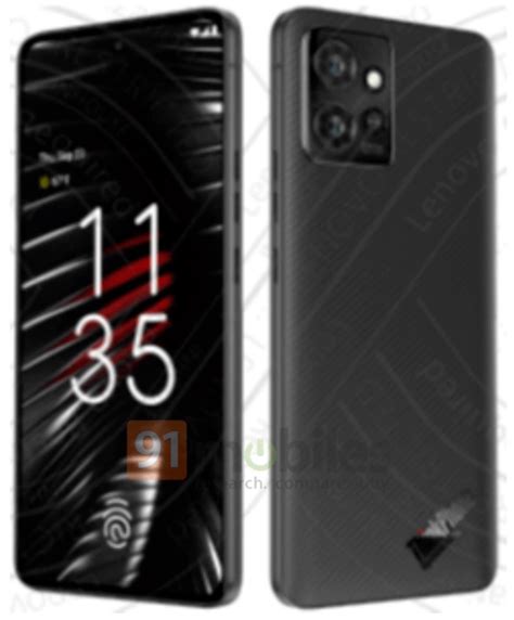 联想 Thinkphone 正式入网，68w 有线充电加持 机型 该机 图片