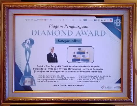 Kit Deteksi Dini Penyakit Autoimun Berbasis Thyroid Peroxidase Tpo