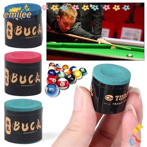 Emilee Set Cue Accessory แคลเซียมคาร์บอนเนต สีสดใสสำหรับบิลเลียดและสนุ๊กเกอร์ Shopee Thailand