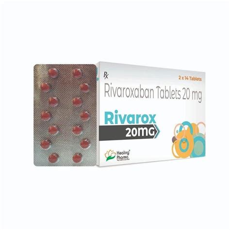 Rivaroxaban Tablets Bp 20 Mg Latest Price Manufacturers And Suppliers