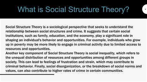 SOCIAL STRUCTURE THEORY Pptx