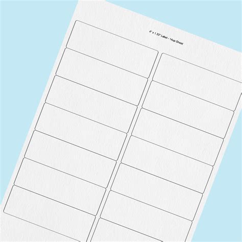 Sheet Labels Blank Template Staples Printing