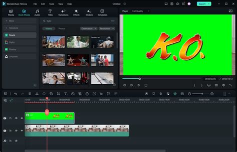 Chroma KeyGreen Screen Filmora Guide