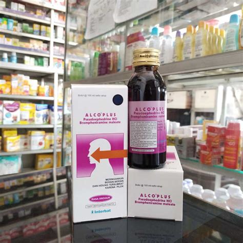Jual Alco Plus Sirup 100ml Alco Plus Obat Pilek Obat Bersin Bersin Shopee Indonesia