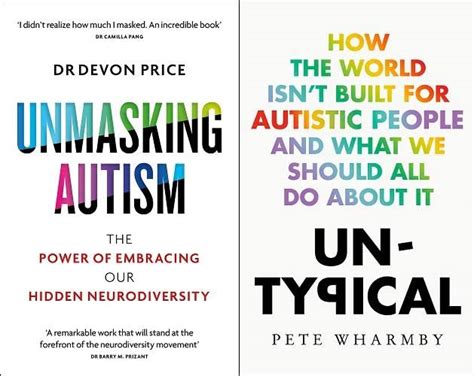 Untypical And Unmasking Autism 2 Book Set Collection Uk Pete