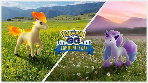 All Pokémon Go Community Day Ponyta And Galarian Ponyta Special